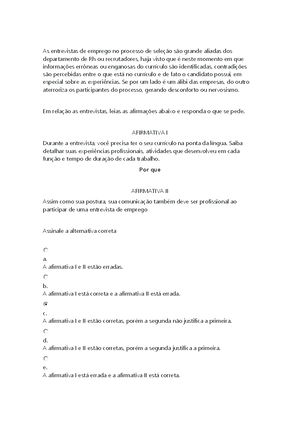 [Solved] Preencha a lacuna do texto abaixo com a palavra correta ...