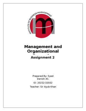 Organization Theory, Design and Change - Chapter 2 Test Bank ...