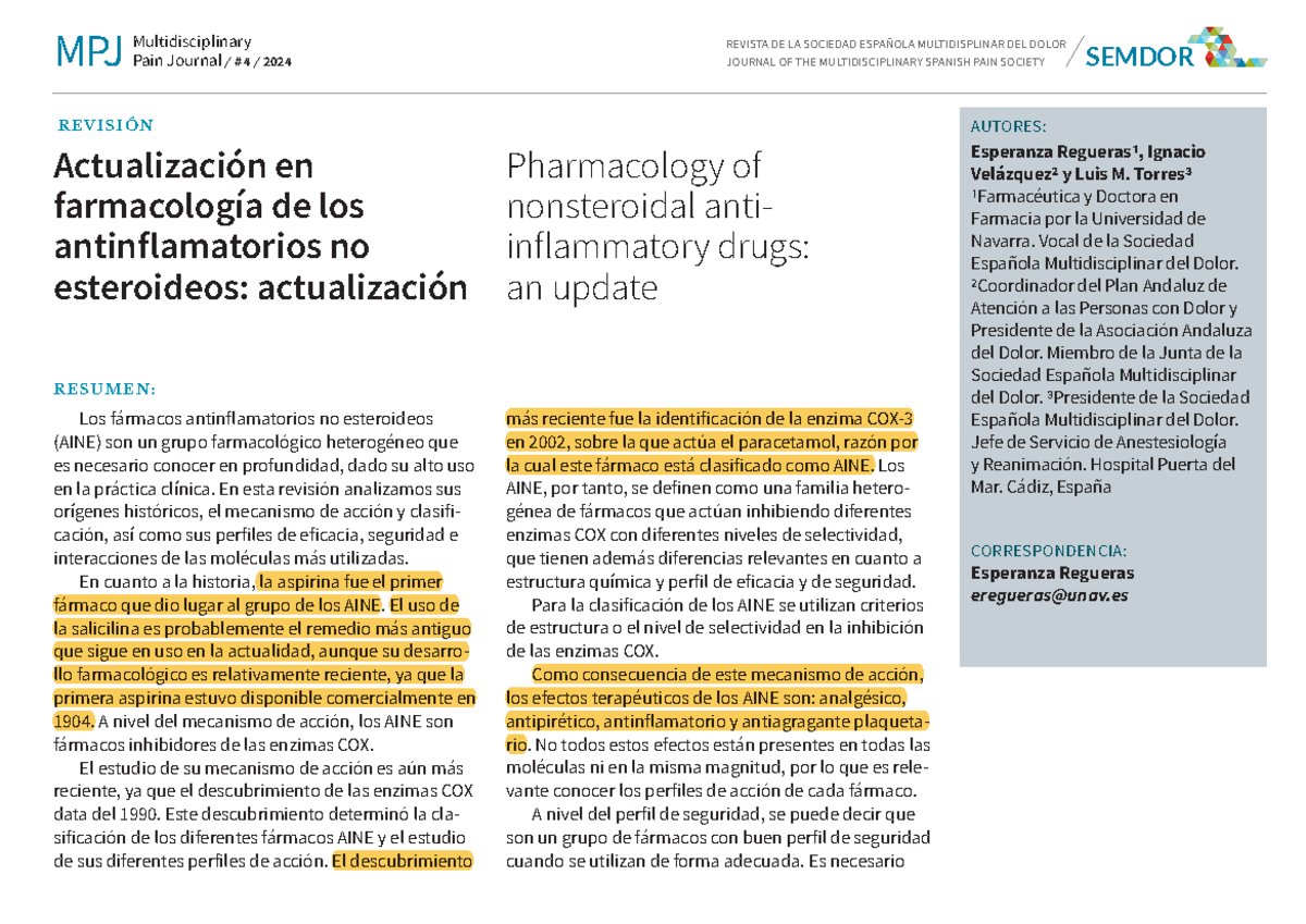 Art 1059-ESP 3 - Artículo - Multidisciplinary MPJ Pain Journal / # 4 / ...