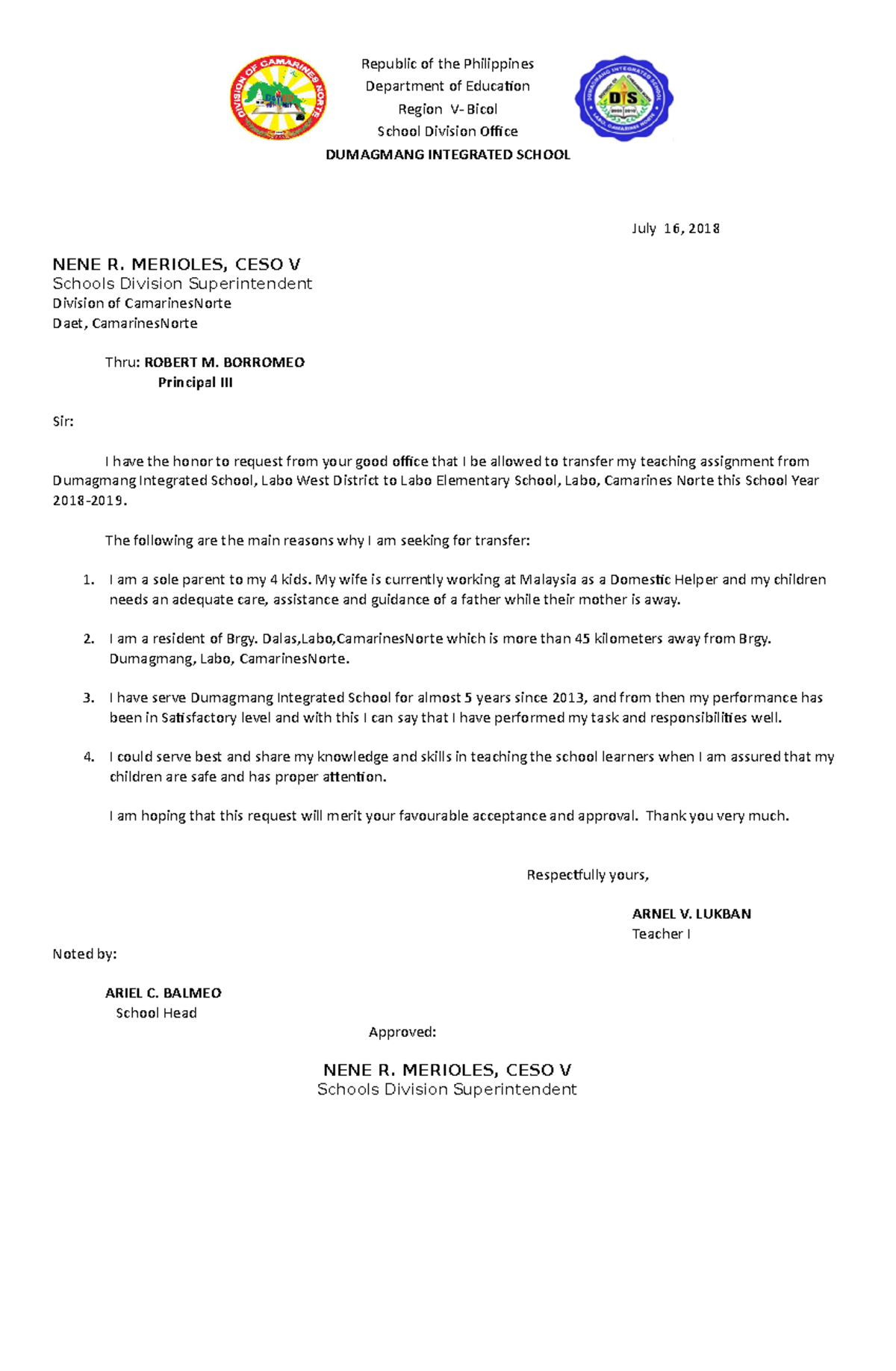 Transfer SIR Arnel - CPA Refresher Course - Studocu