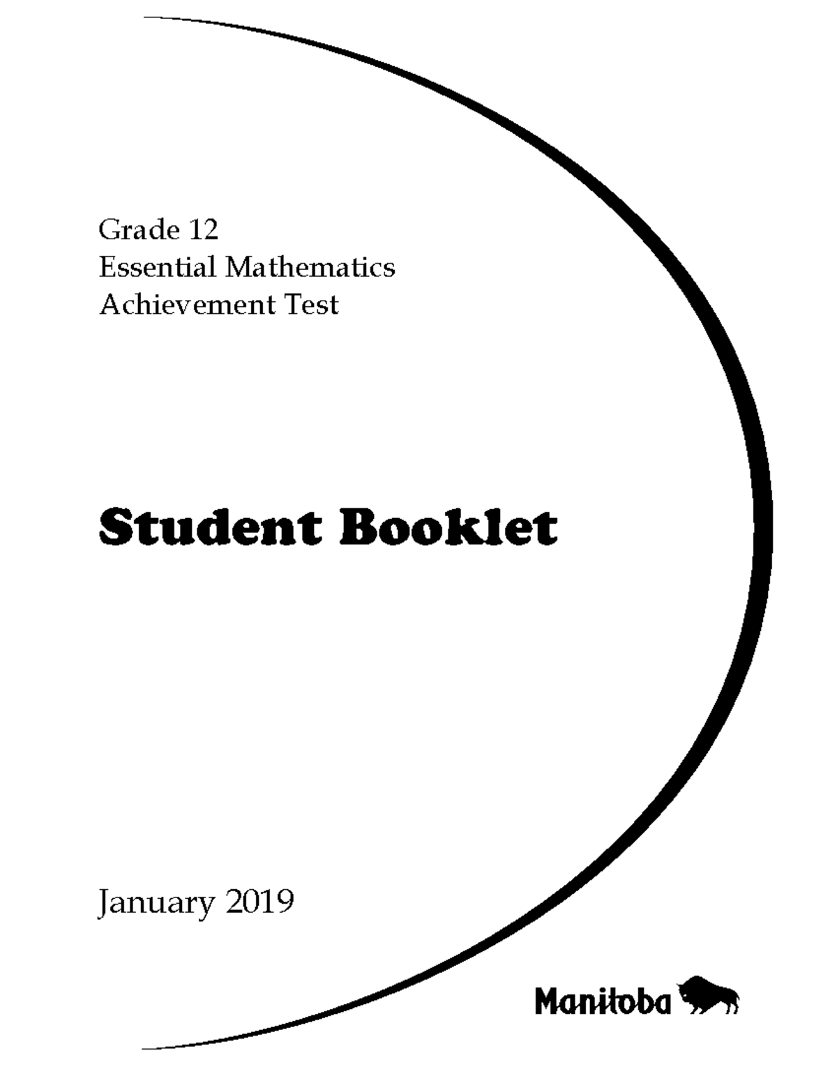 Math grade 12 test - Grade 12 Essential Mathematics Achievement Test ...