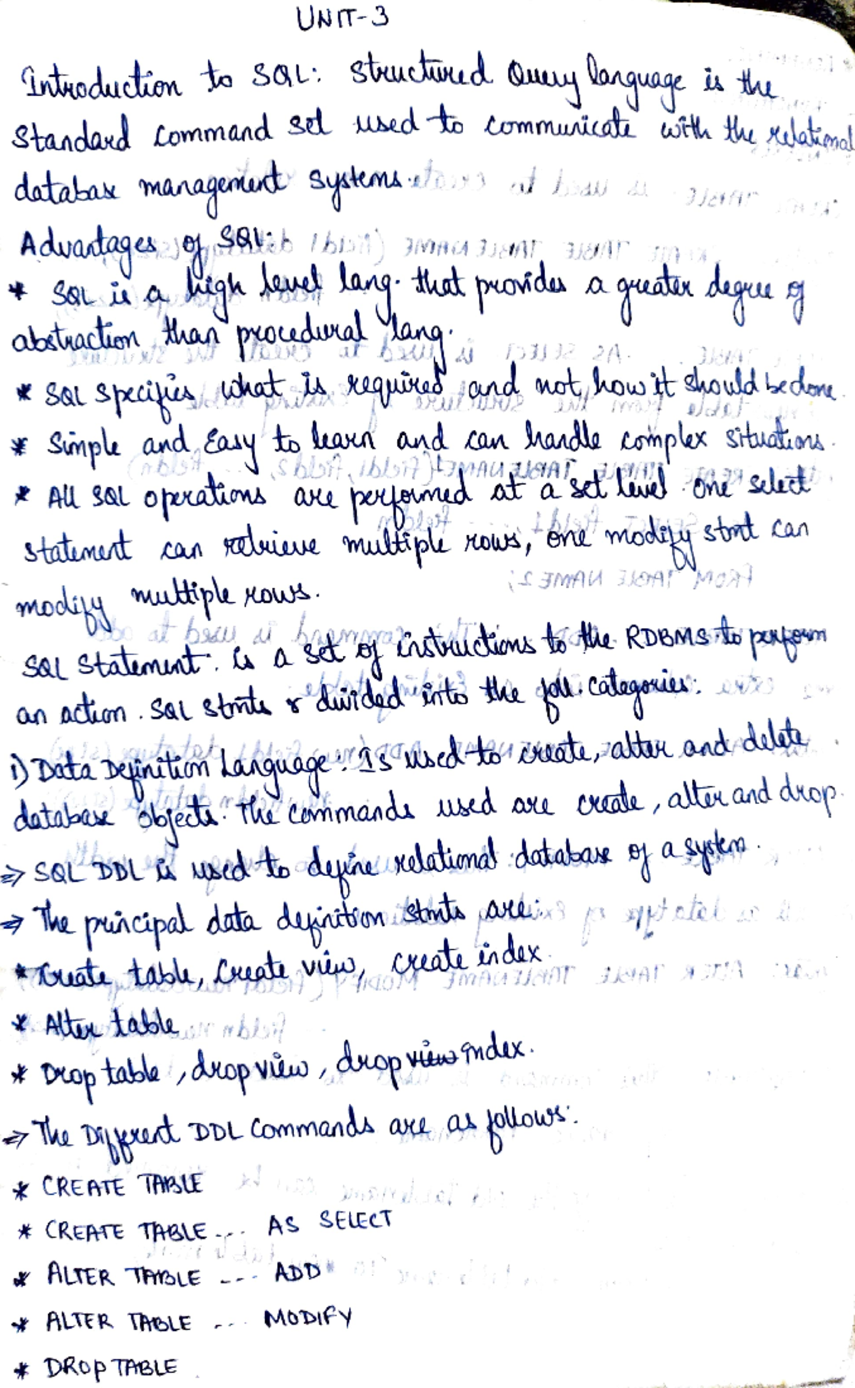 DBMS UNIT3 - Computer Science and Engineering - Studocu