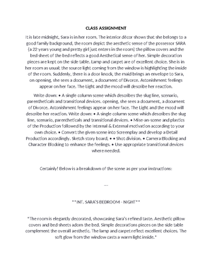 Apology letter to HOD - KiMIR HAMZA BEE-3A APOLOGY LETTER To, The Head ...