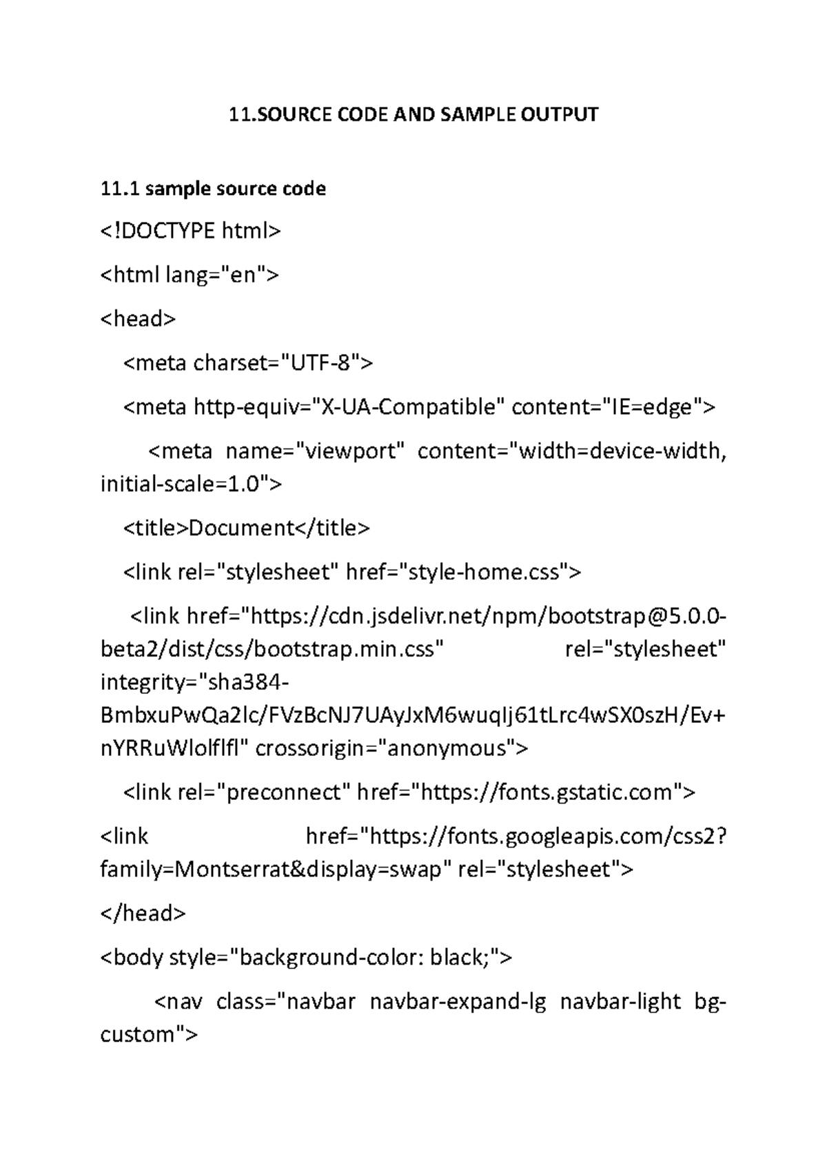 Beskijosph 2003 - 11 CODE AND SAMPLE OUTPUT 11 sample source code
