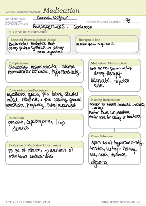 ATI-Heparin - ATI medication template heparin - ACTIVE LEARNING ...