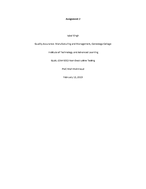 Assignment #3-Individual - Theory of Constraints - Student Name ...