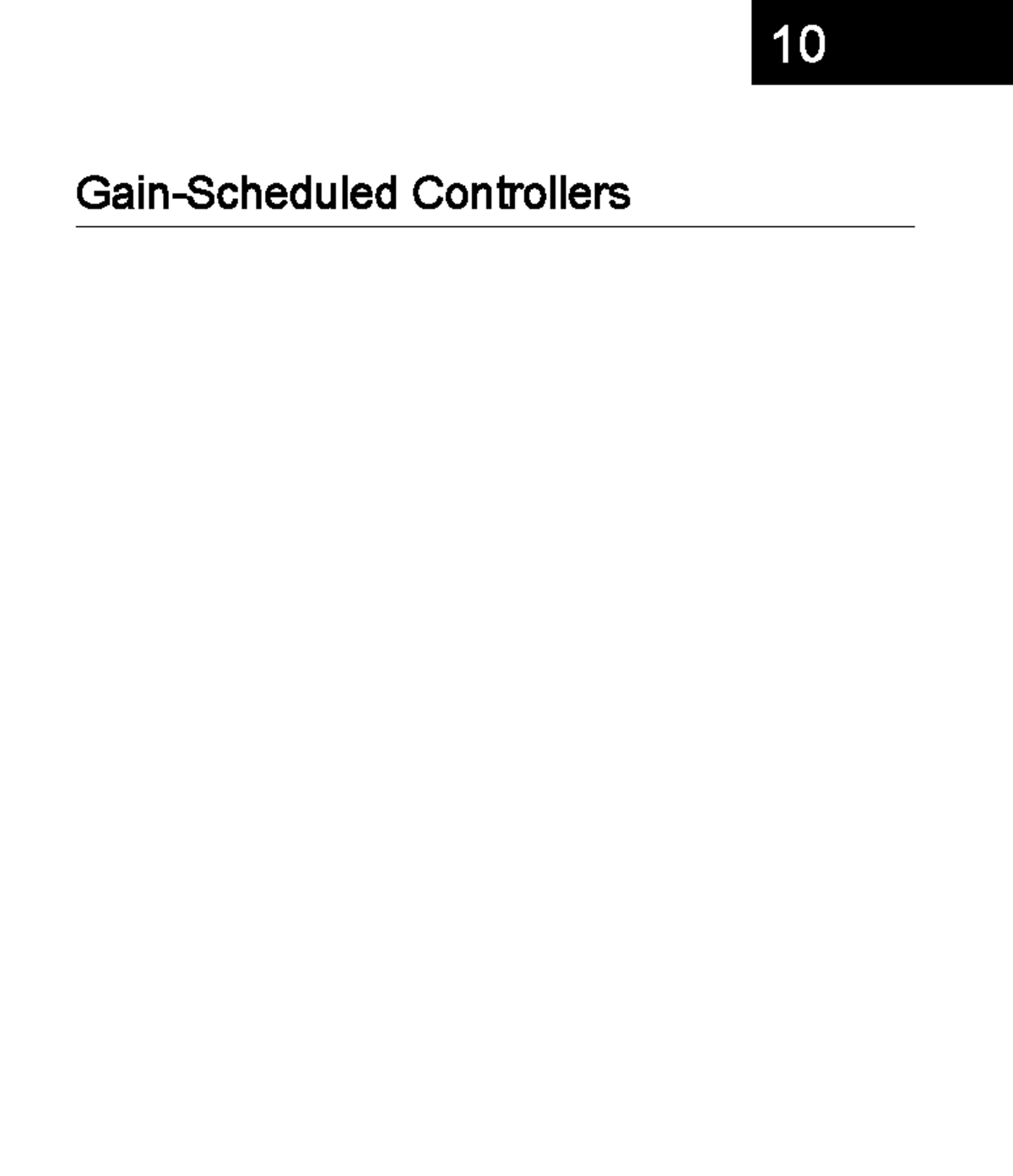 Simulink Control Design 112 Gain Scheduled Controllers 10 Gain Scheduling Basics Gain 2929