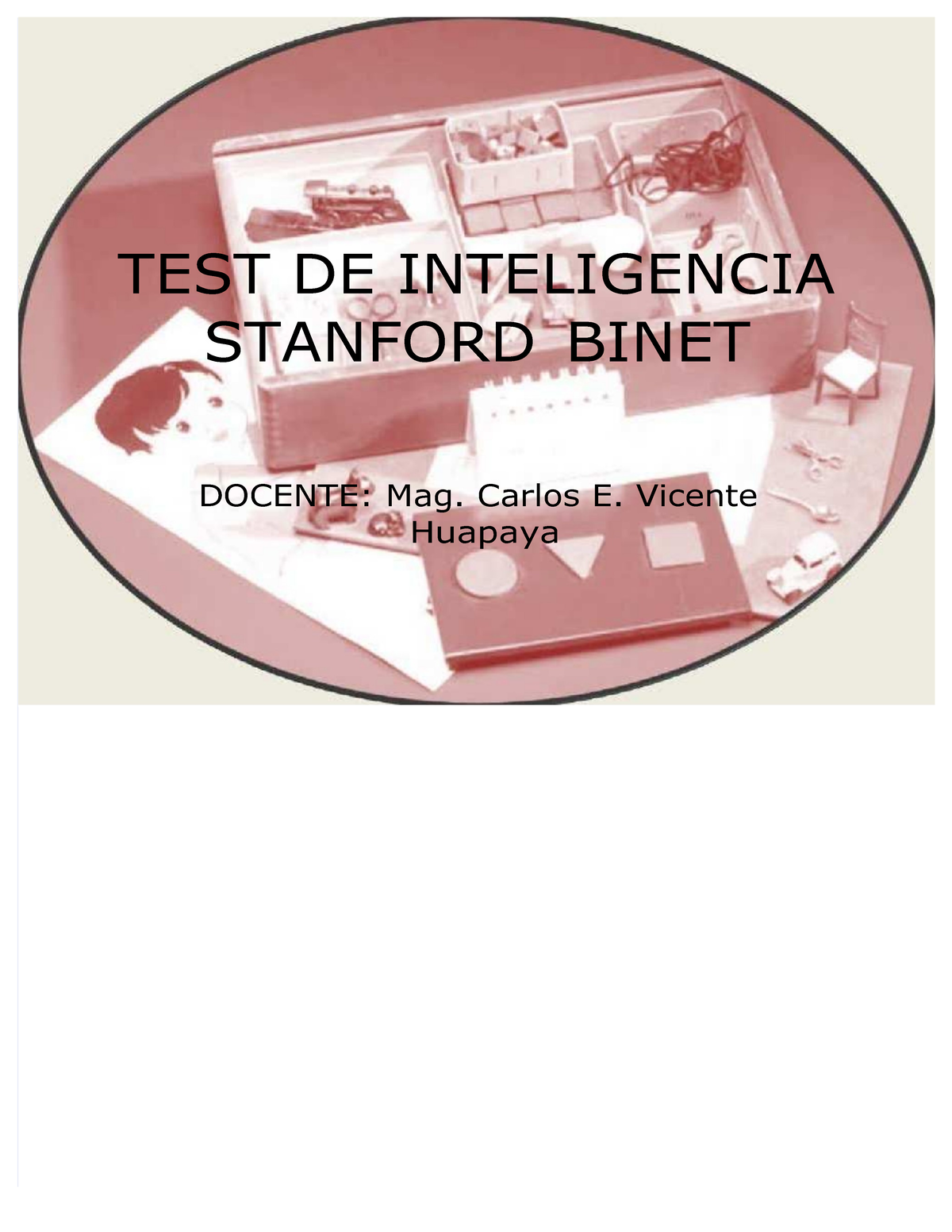 💡test de inteligencia stanford binet - TEST DE INTELIGENCIA STANFORD ...