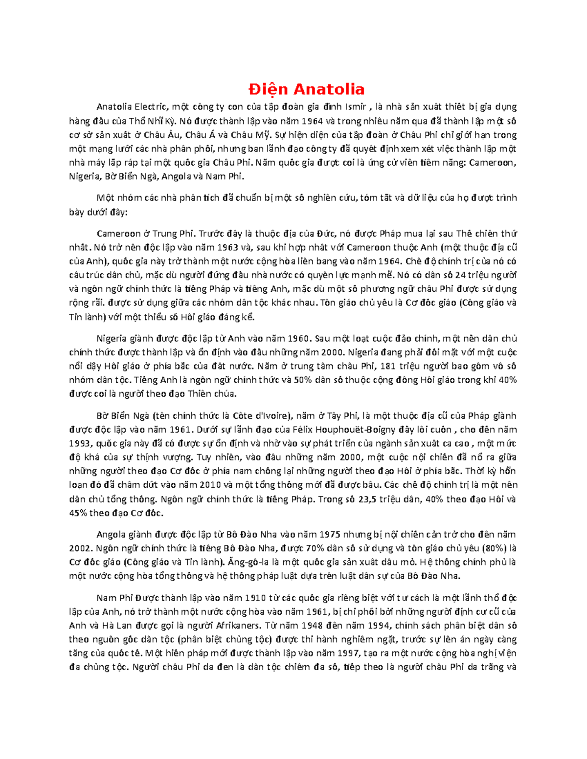 Minicase-dịch - There is nothing here, trust me - Điện Anatolia ...