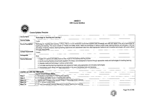 CHED Template for OBE-Compliant Syllabus - General Education Elective 1 ...