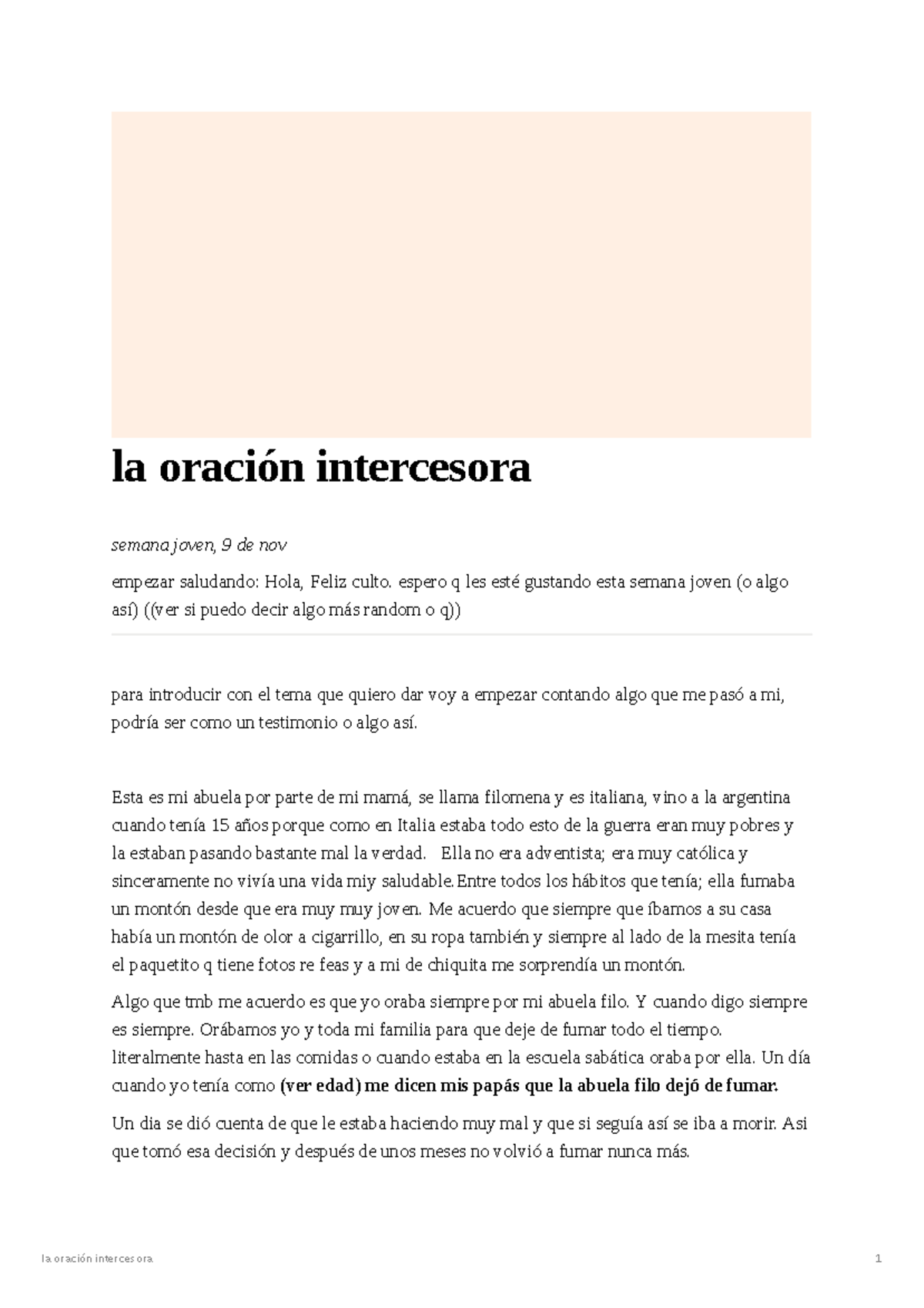 Oración intercesora 9:11 - la oración intercesora semana joven, 9 de ...