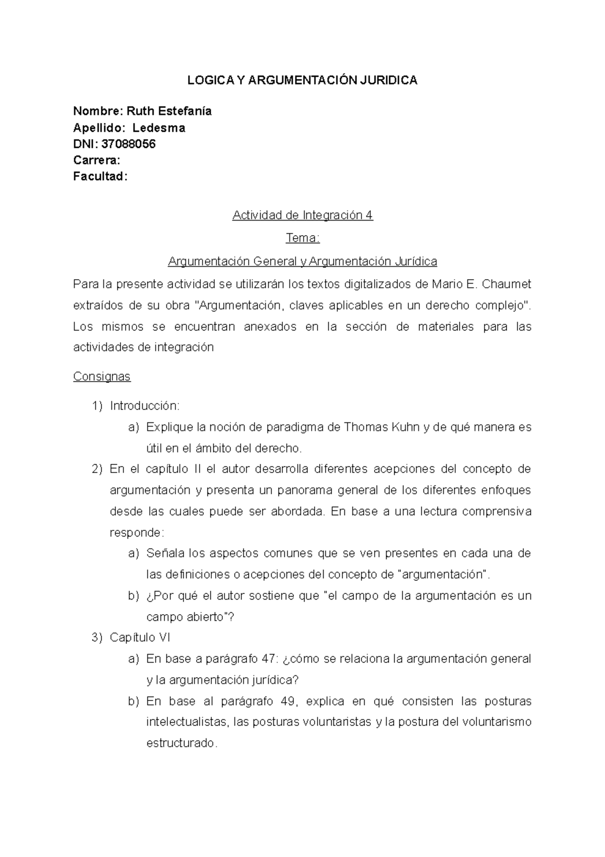Logica Y Argumentación Juridica - LOGICA Y ARGUMENTACIÓN JURIDICA ...