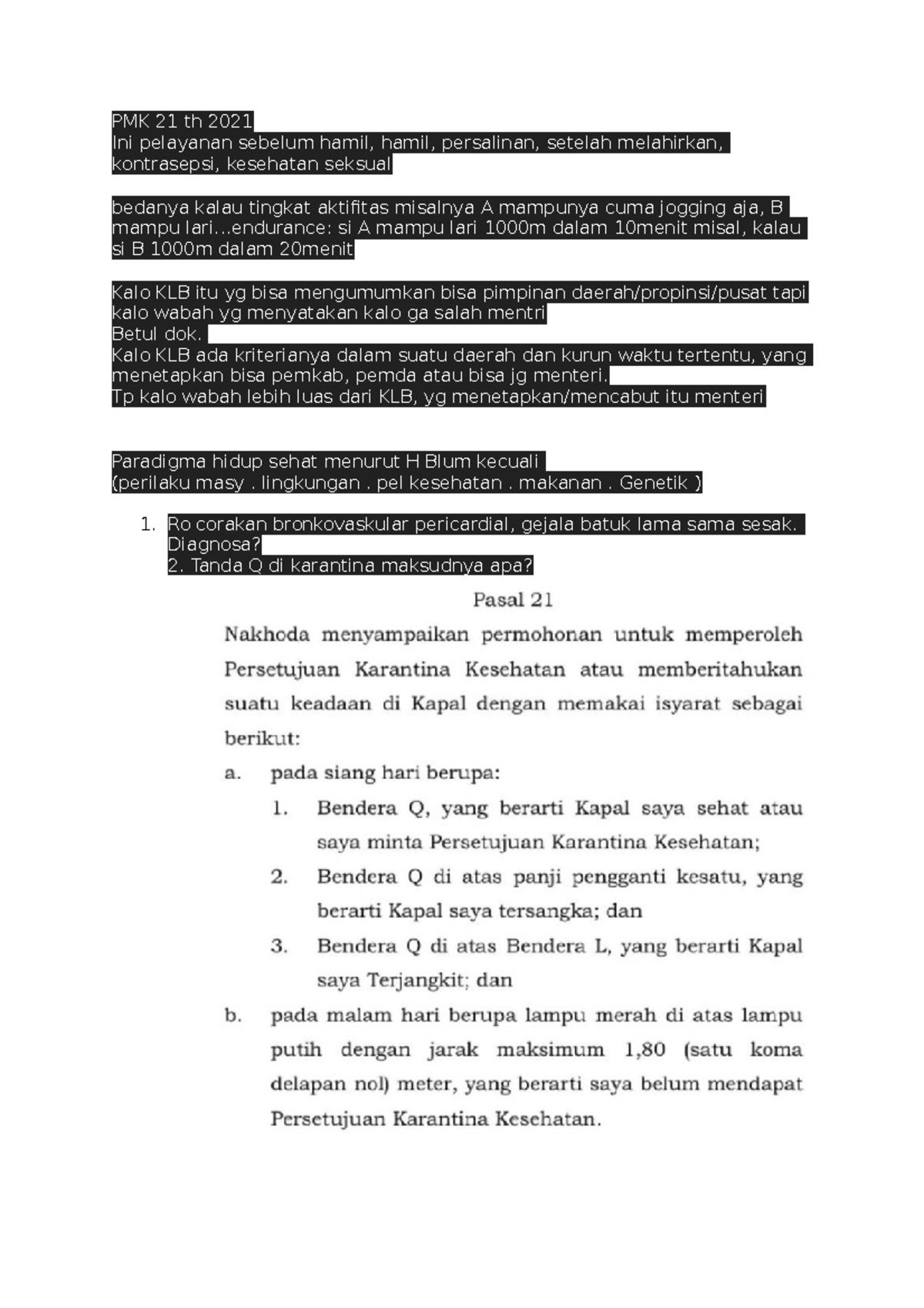 FR SKB 16 NOV - FR SKB 2016 - PMK 21 th 2021 Ini pelayanan sebelum hamil, hamil, persalinan ...