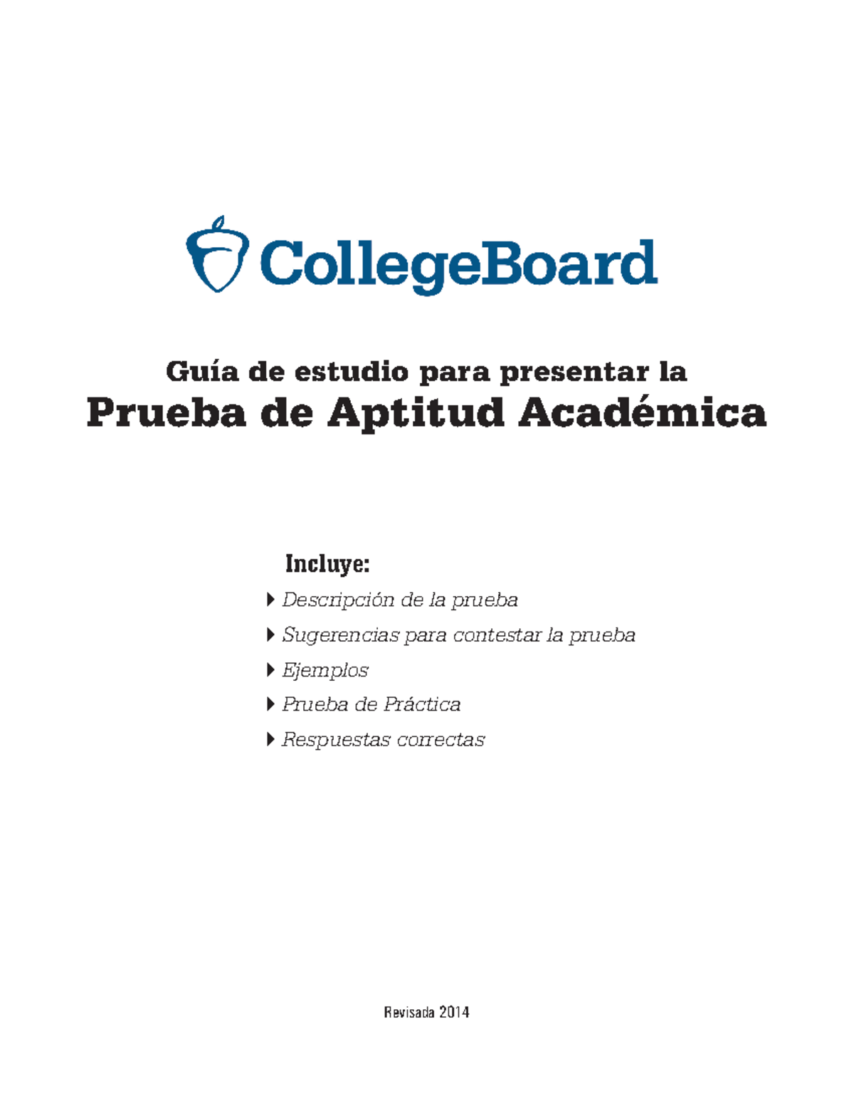 2 prueba de aptitudes académicas - Guía de estudio para presentar la ...