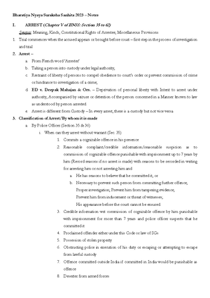 Comparative table Crpc&BNSS - SECTION 2 SECTIONS OF CODE OF CRIMINAL ...