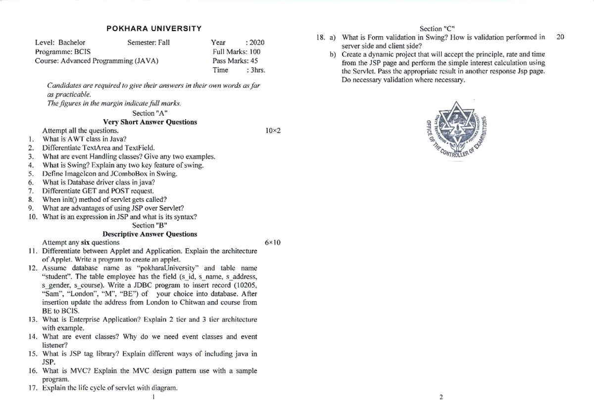 163837467533944 - Bachelors in Science Computer Science - Studocu