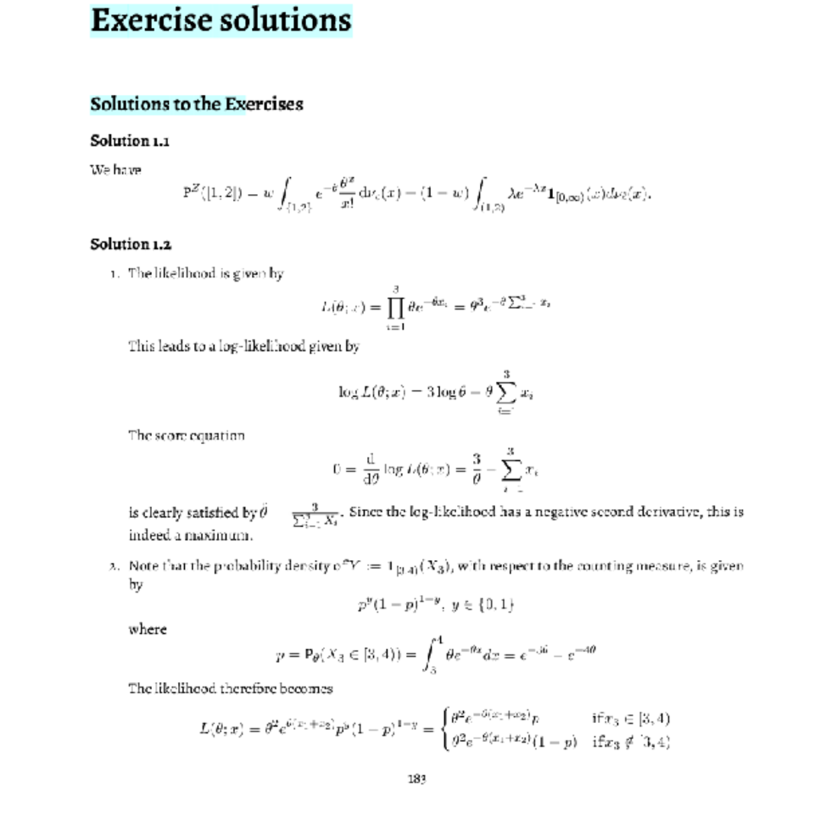 Inference Answers - Solutions to the problems on the Lecture Notes ...