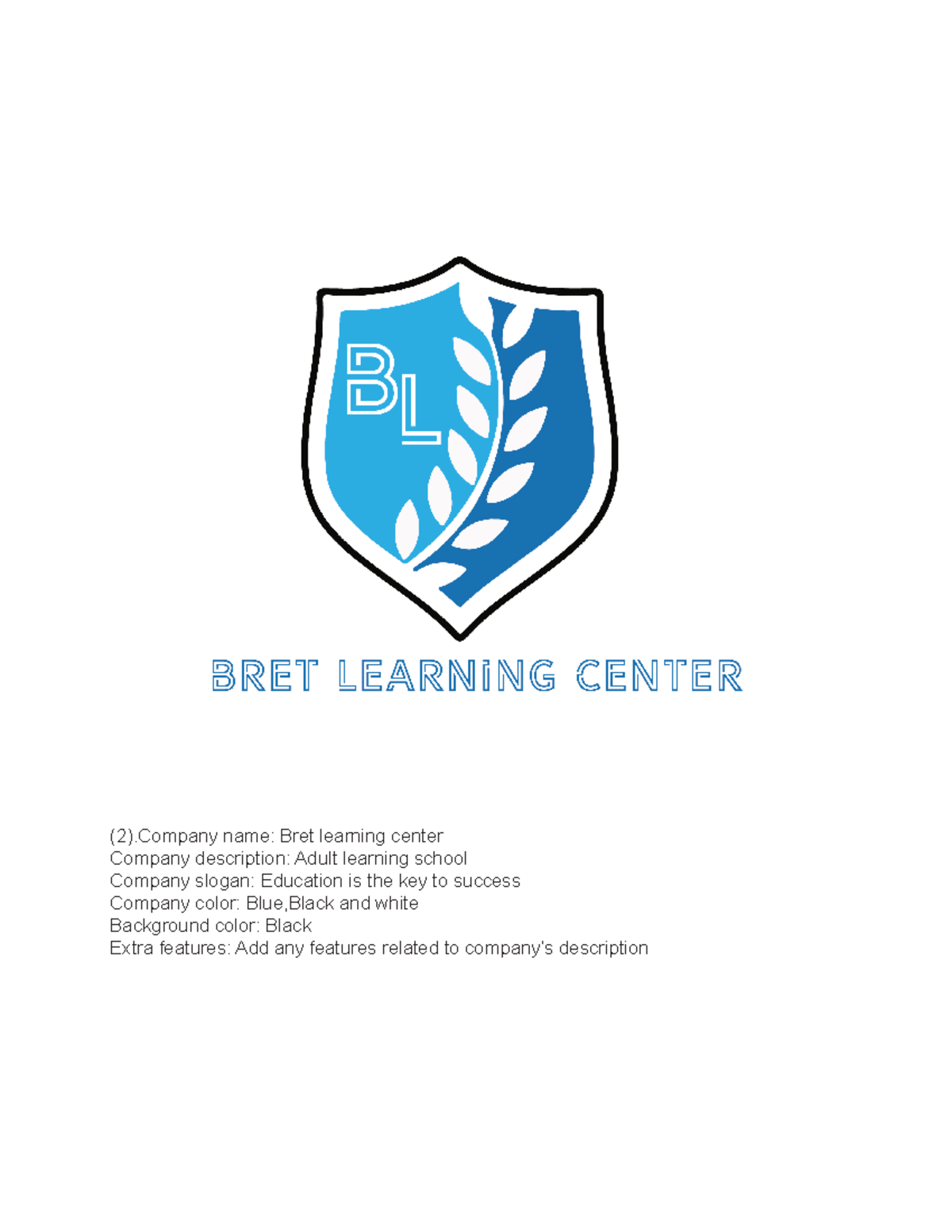 dasdasddf afsf a - BS Information technology - (2).Company name: Bret ...