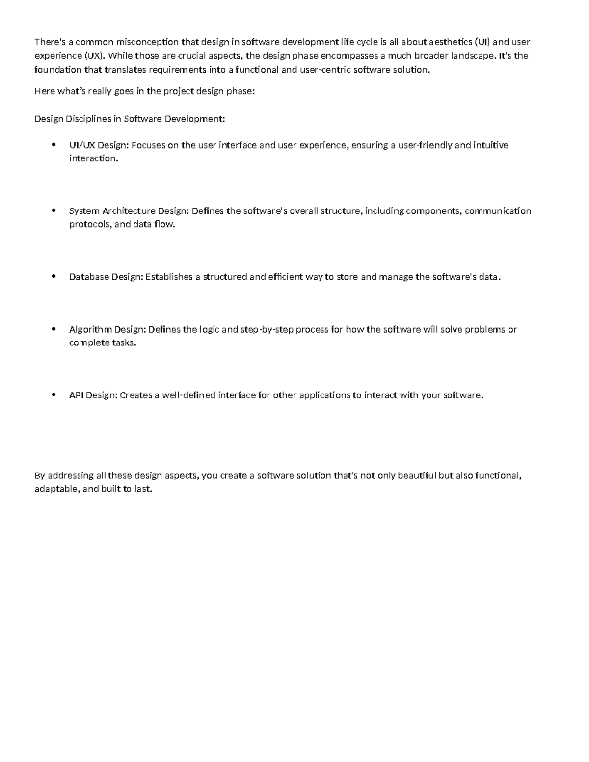 Chapter 2 - Summary Software Testing - There's a common misconception ...