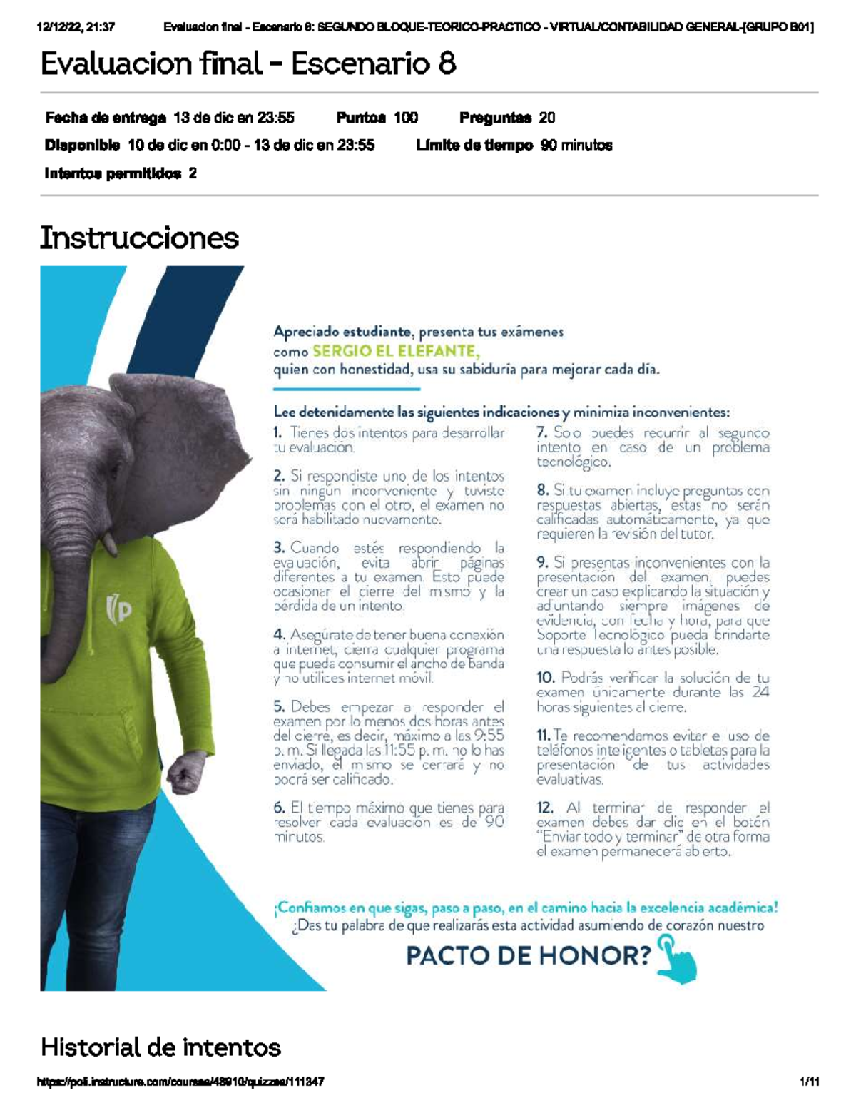 Evaluacion Final - Contabilidad General - Studocu