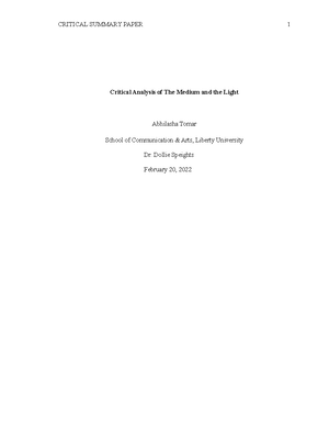 Rocha Leah - Benchmark Case Presentation Part 1 - Benchmark Case ...