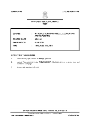 SOPL & SOFP Format in ACC106 - STATEMENT OF PROFIT OR LOSS FOR THE YEAR ...