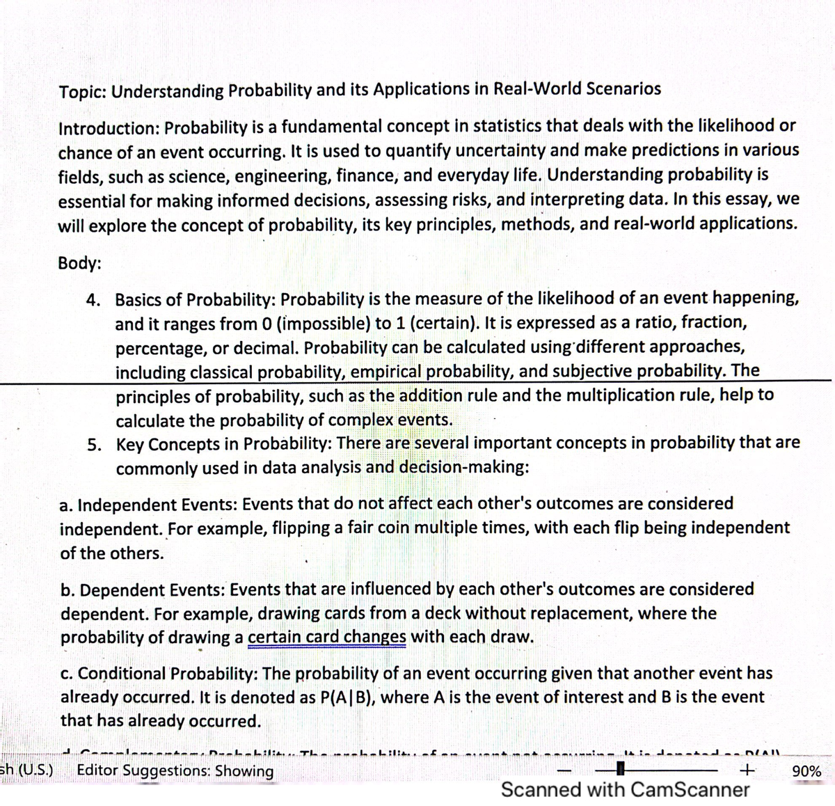Intro to Stats Essay 1 - Math146 - Studocu