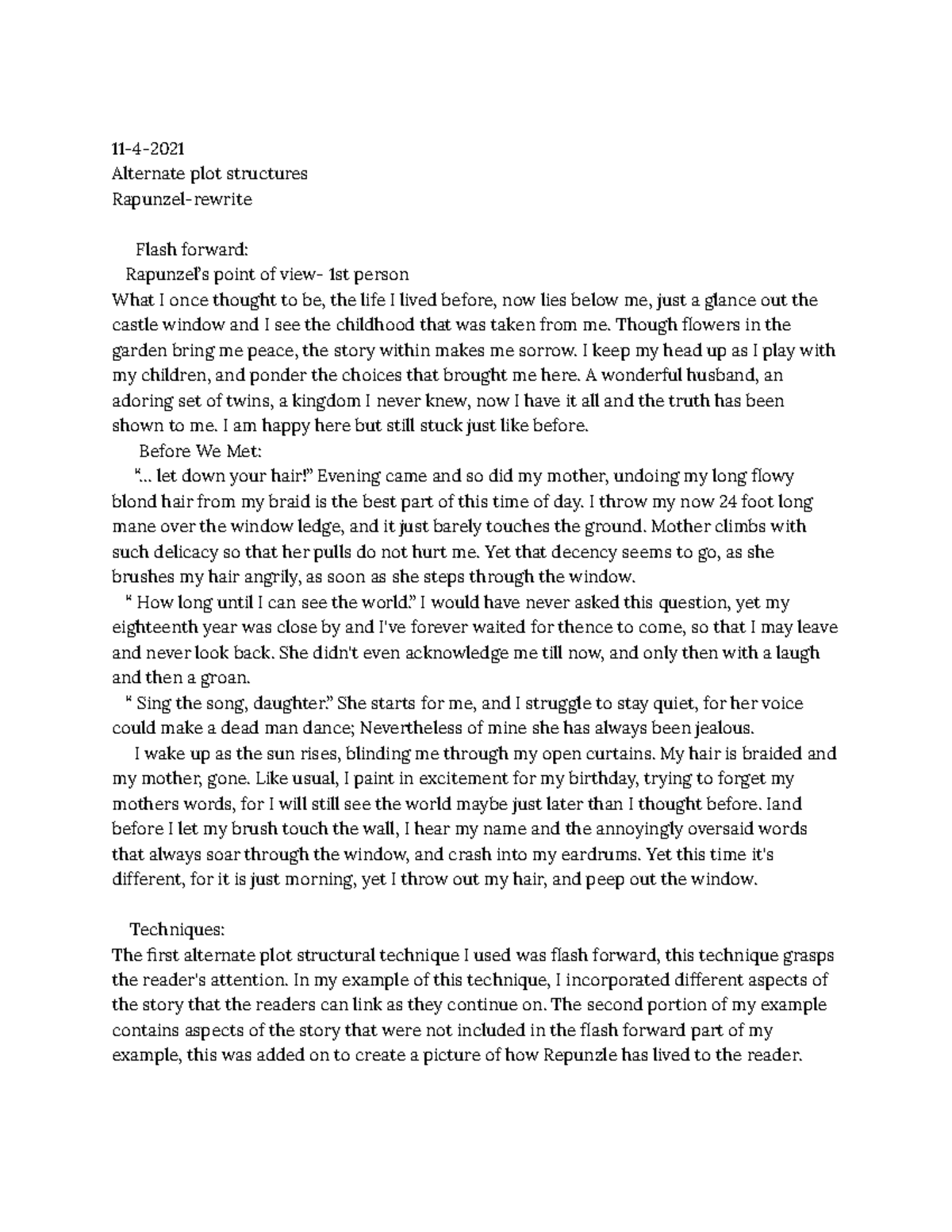 English 1 07 Assignment 11 4 Alternate Plot Structures Rapunzel rewrite Flash Forward english-1-07-assignment-11-4-alternate-plot-structures-rapunzel-rewrite-flash-forward