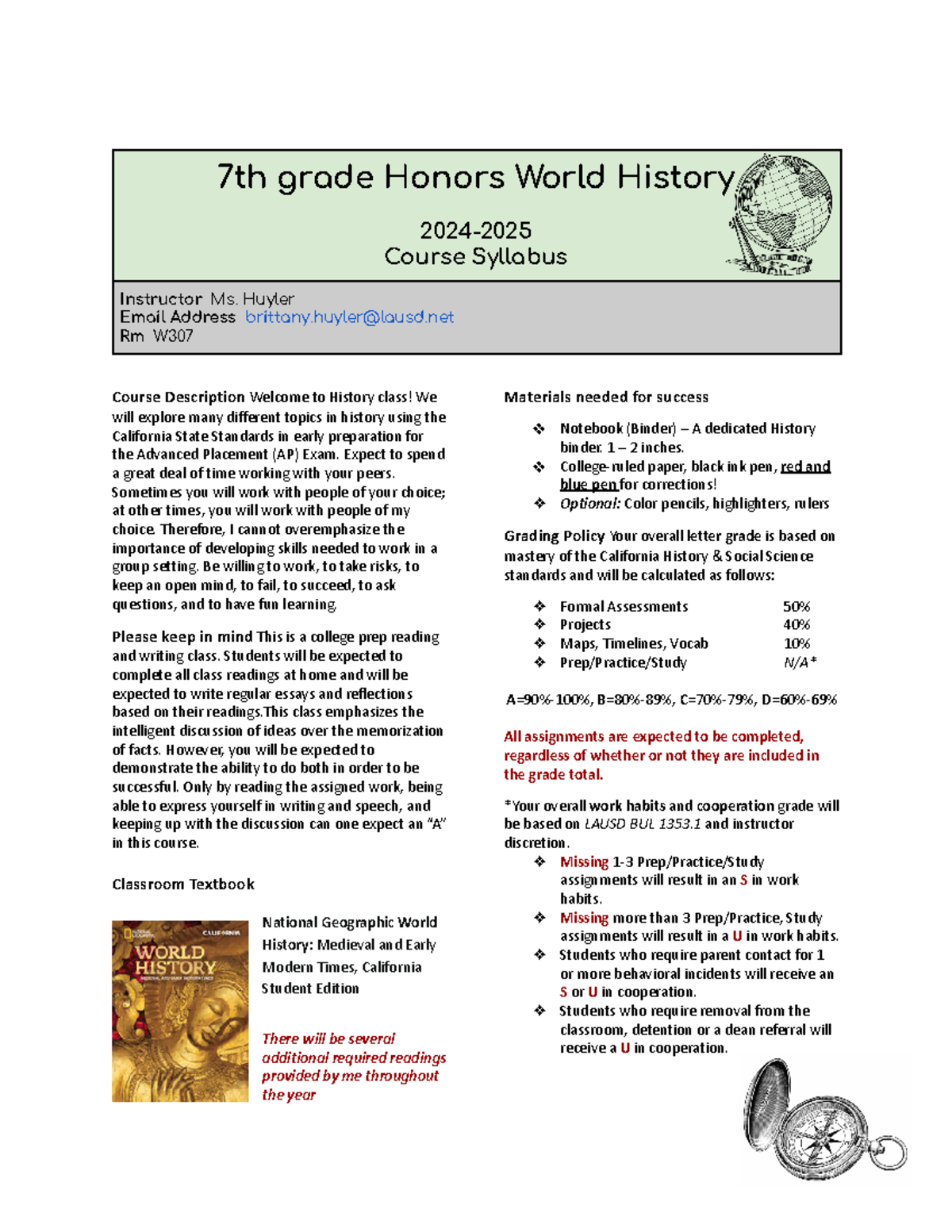 7th+World+History+Syllabus+2024-2025+(Ms - 7th grade Honors World ...