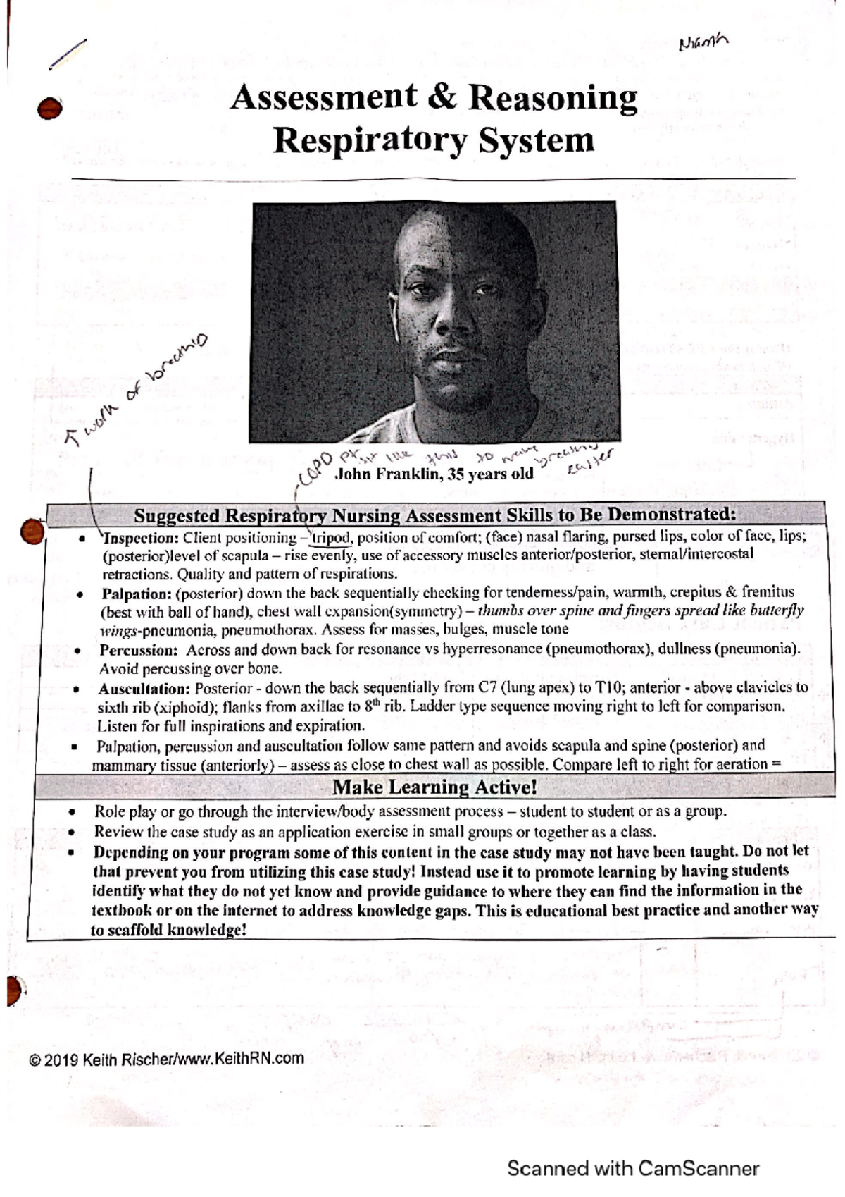 Case study respiratory system - NUR-1111-TW1 - Studocu