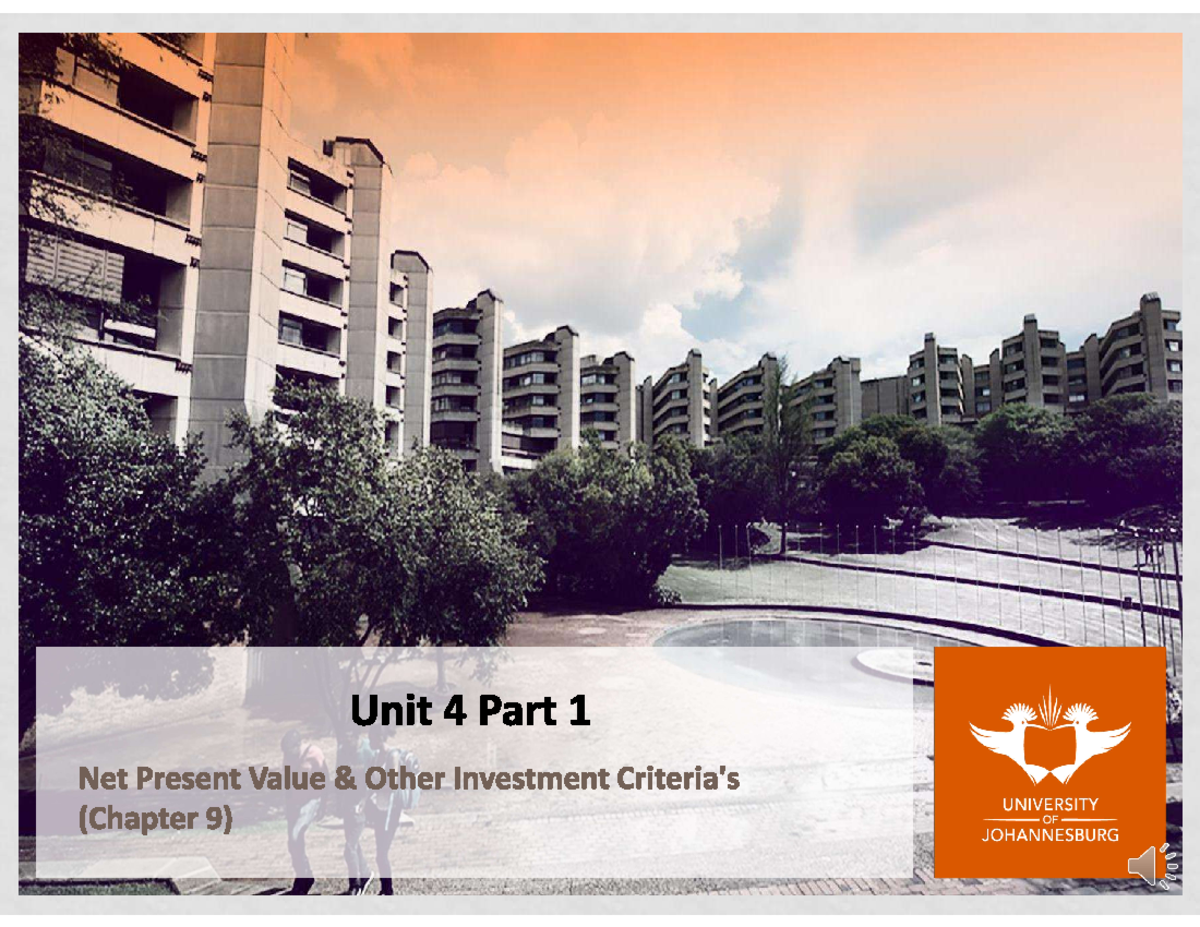 Unit 4 part 2 - This material will help you understand the requirements ...