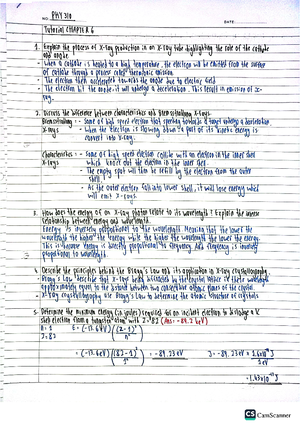 Tutorial 6 and 7 - waiilah Hurna Binh Rahmad 2022618092 A4A1120425 Intenal 6 ( PH1Y310) 1) in ...