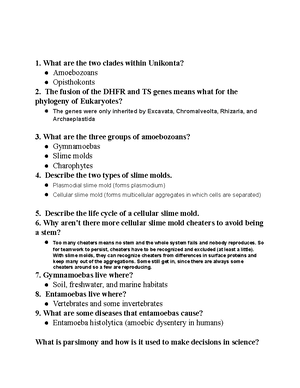 Organismal Diversity Notes - Exam 1 - Diversity of Life Approximately 2 ...