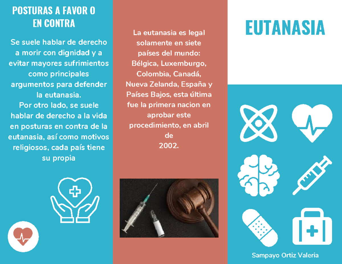 Eutanasia - ……… - La eutanasia es legal solamente en siete países del ...