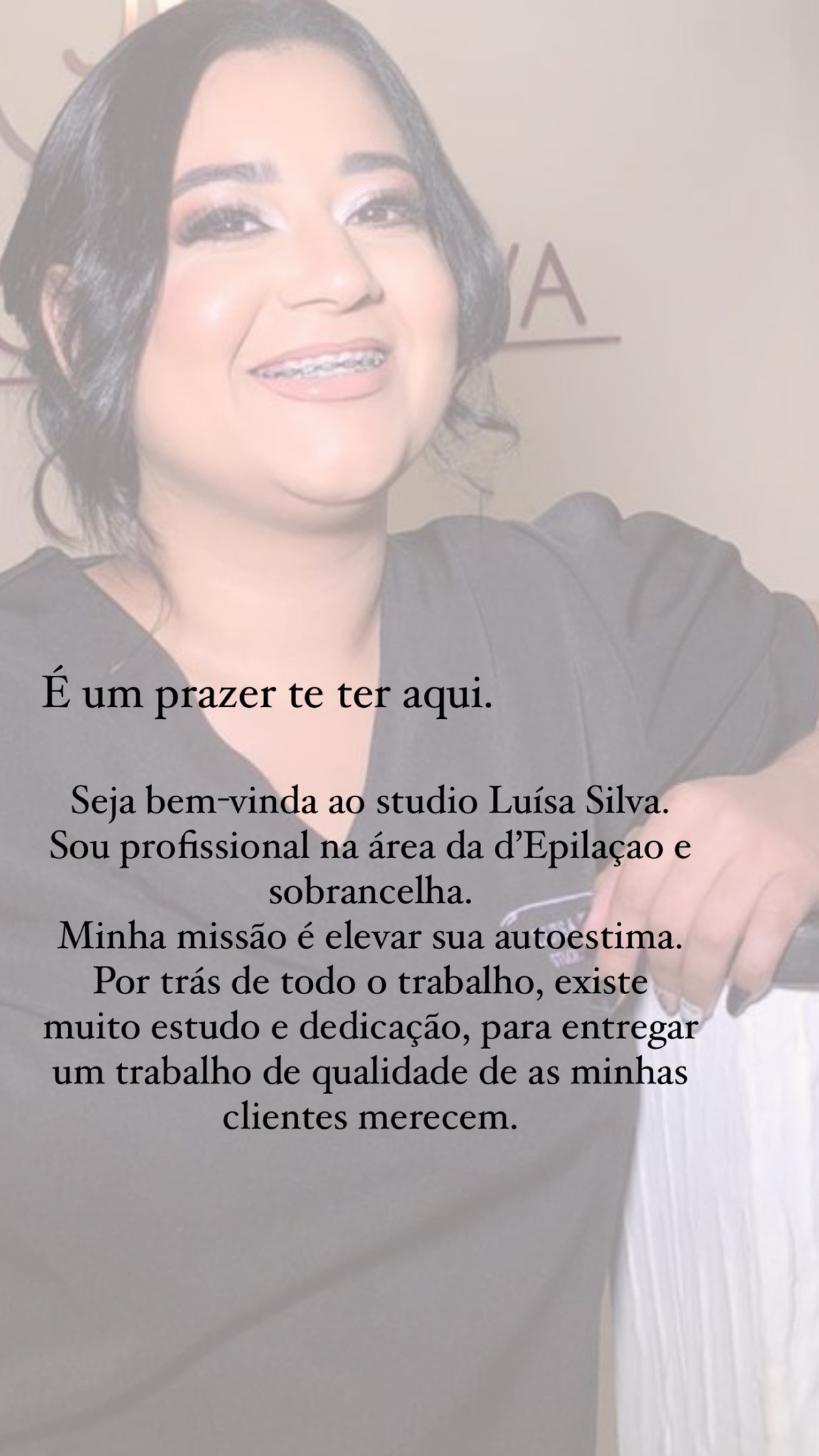 Studio Beauty Ls - Epilacão - A É um prazer te ter aqui. Seja ao studio Luísa Silva. Sou - Studocu