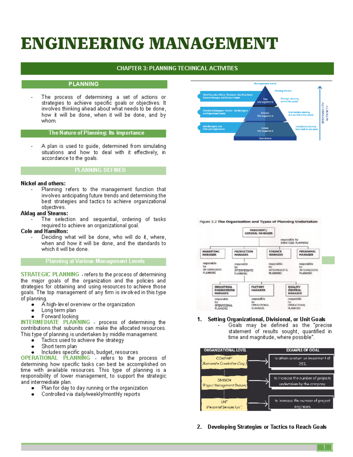Chapter-3-Engineering-Management - ENGINEERING MANAGEMENT CHAPTER 3 ...