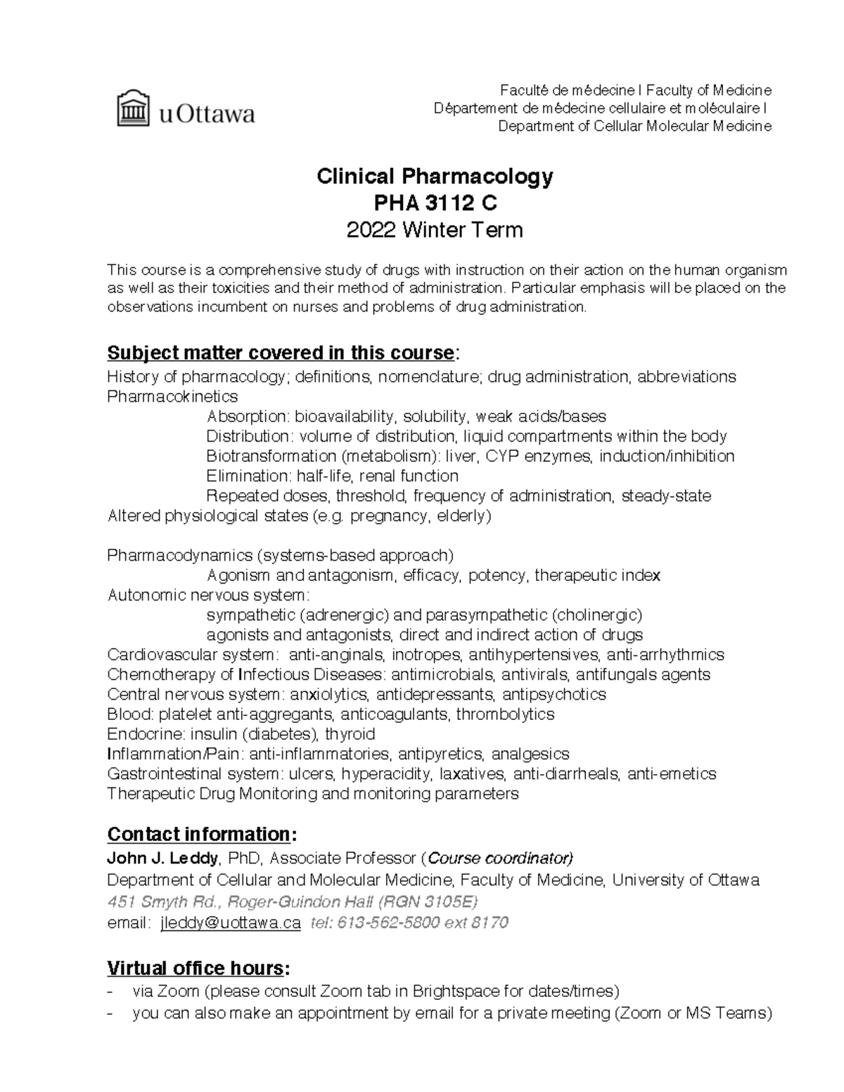 pha3112c-2022-syllabus-final-facult-de-m-decine-faculty-of