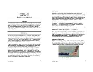 Lab 2 - Specific Heat of Solids - 1 PHYS 2LB: Lab 2 Specific Heat of ...