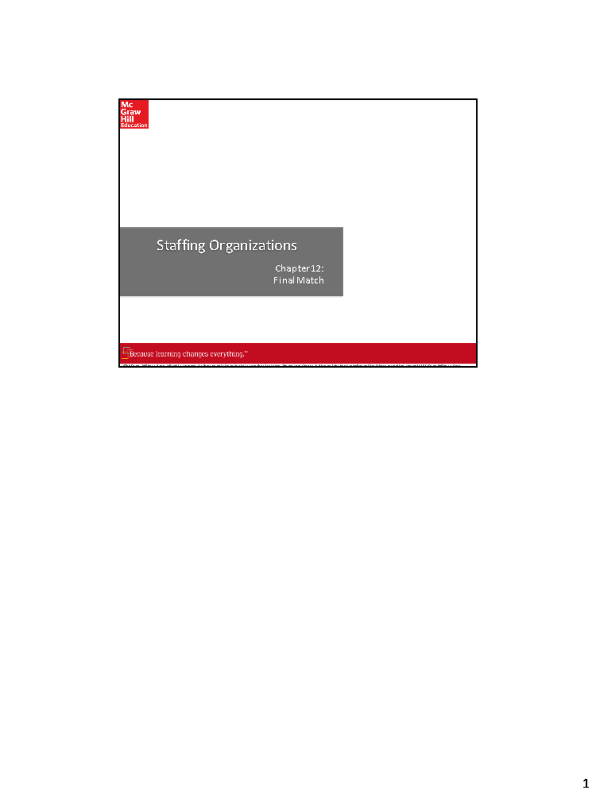 Chapter 12 Final Match - ©McGraw-Hill Education. All rights reserved ...