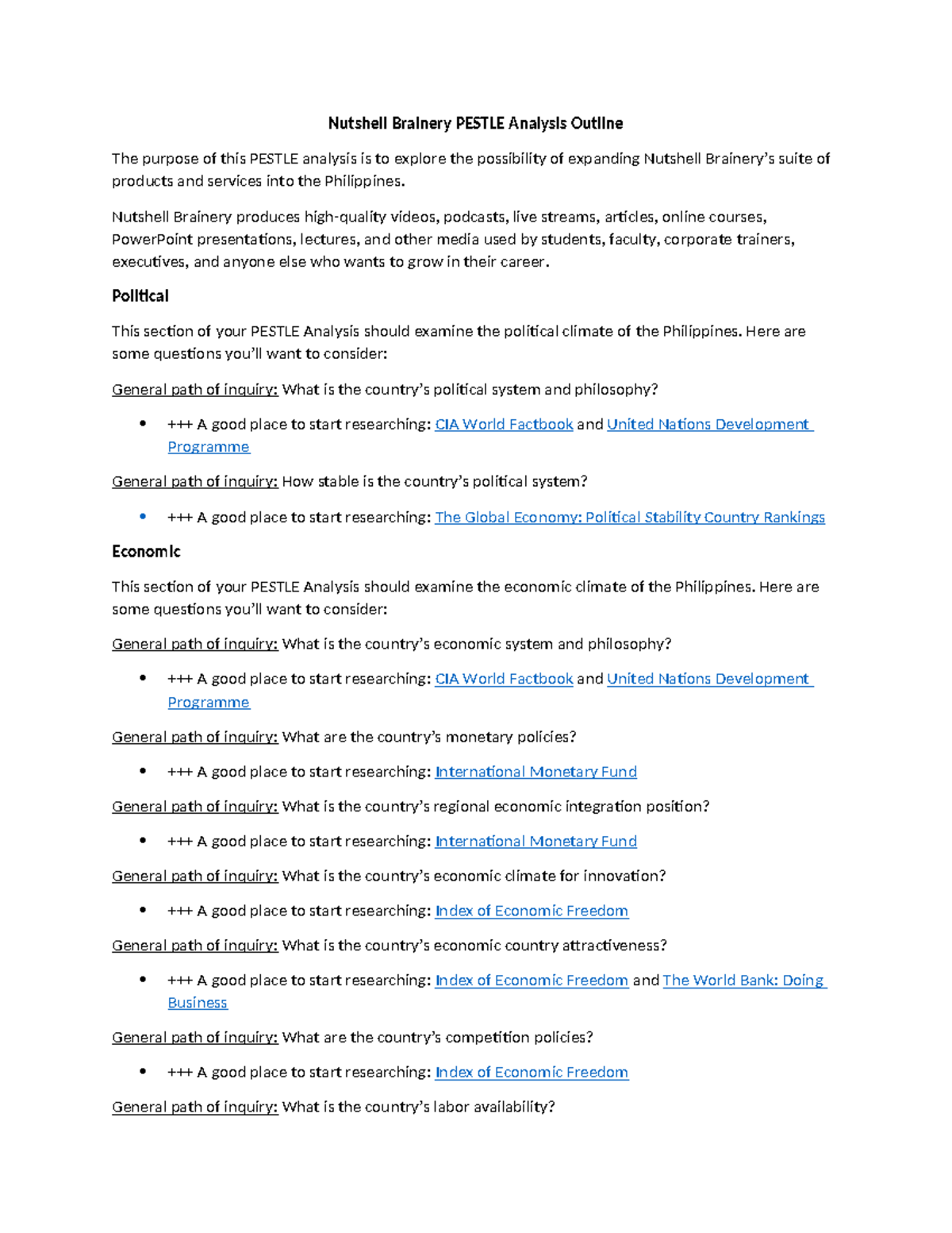 1 Nutshell Brainery Pestle First Outline Draft - Nutshell Brainery ...