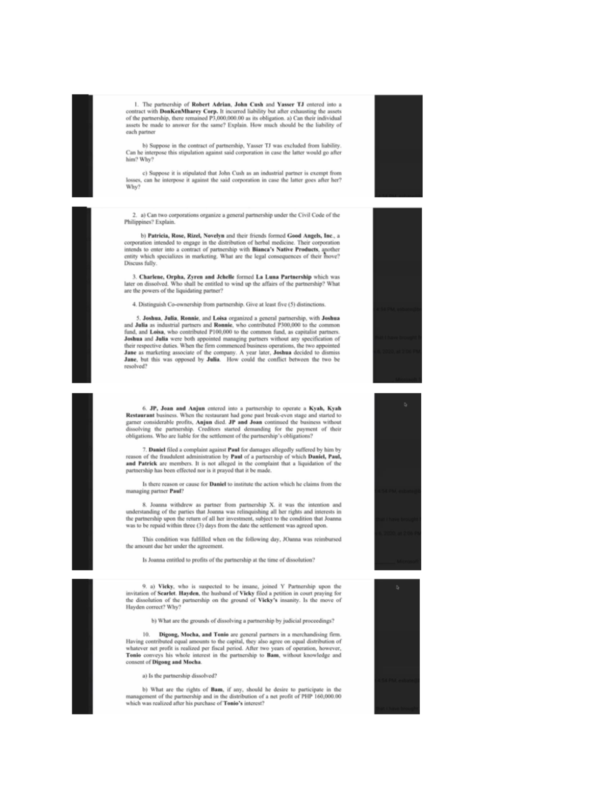 ATAP-Midterms - Practice Materials - Obligations and Contracts - Studocu