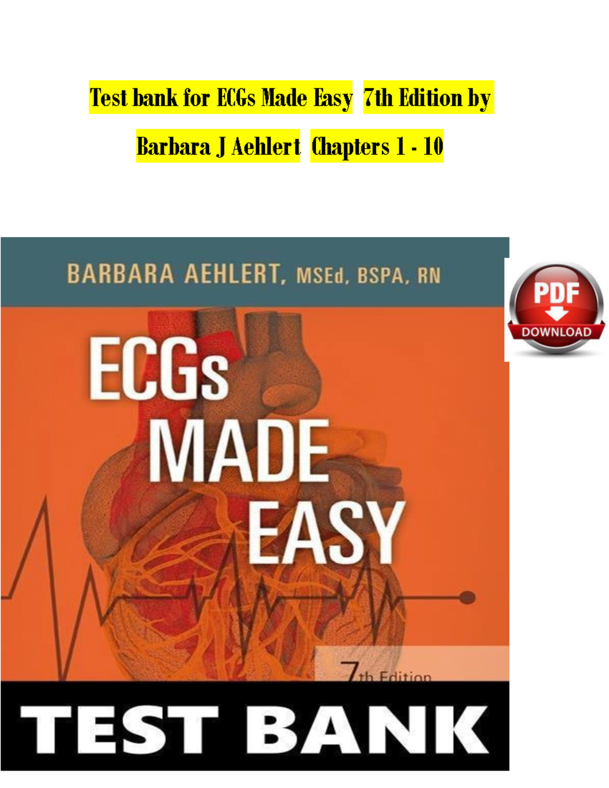 TEST BANK For Critical Thinking, Clinical Reasoning, and Clinical ...