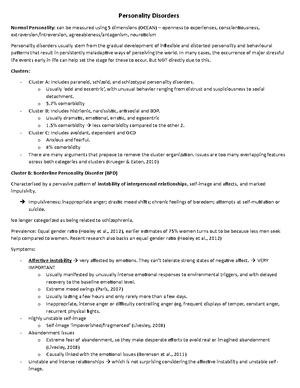 Lecture 6 notes - Dr Nicholas Thomson - Abnormal Lecture 6 notes – PD ...