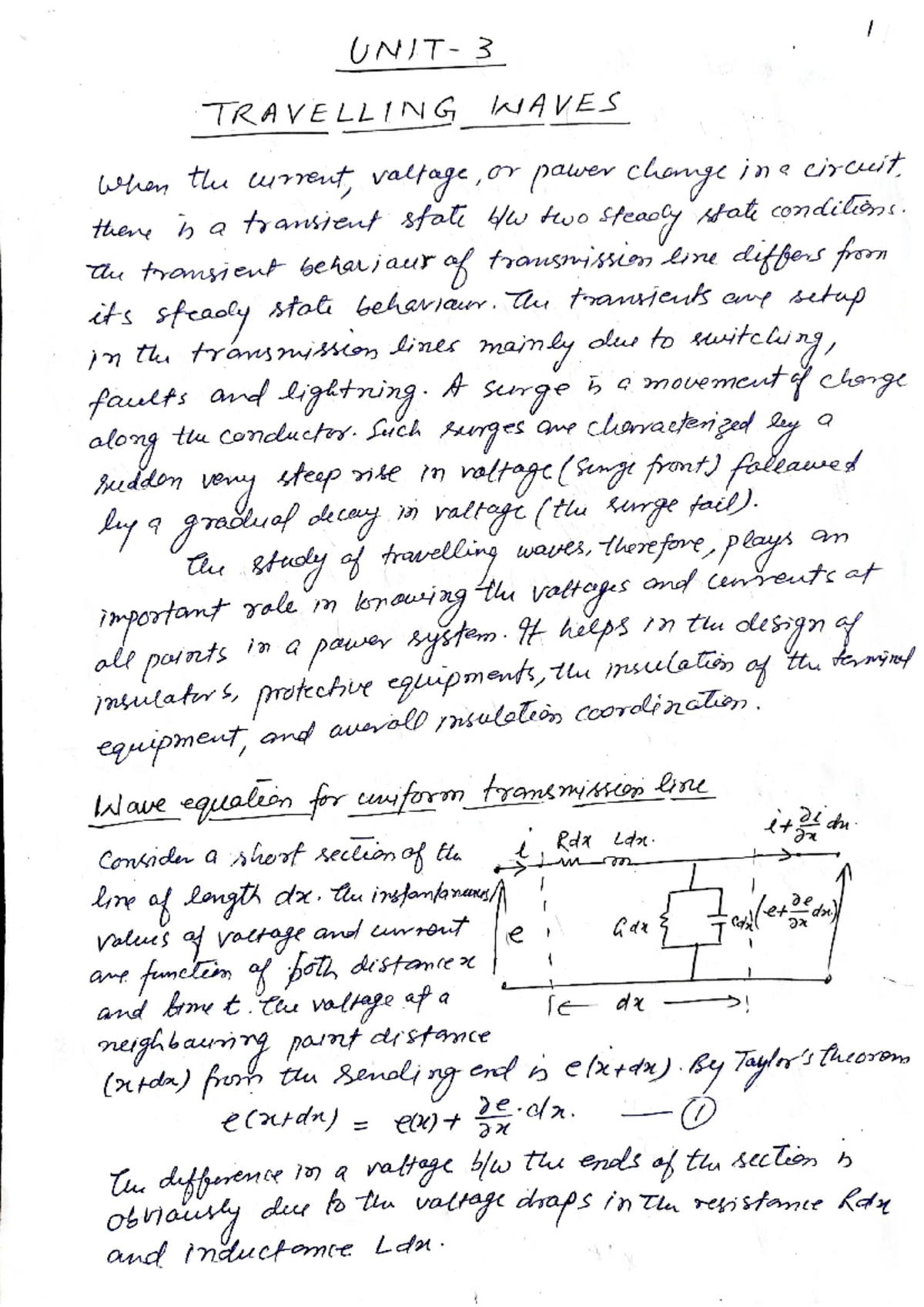 Unit 3 PS-II (Complete) - B.tech - Studocu
