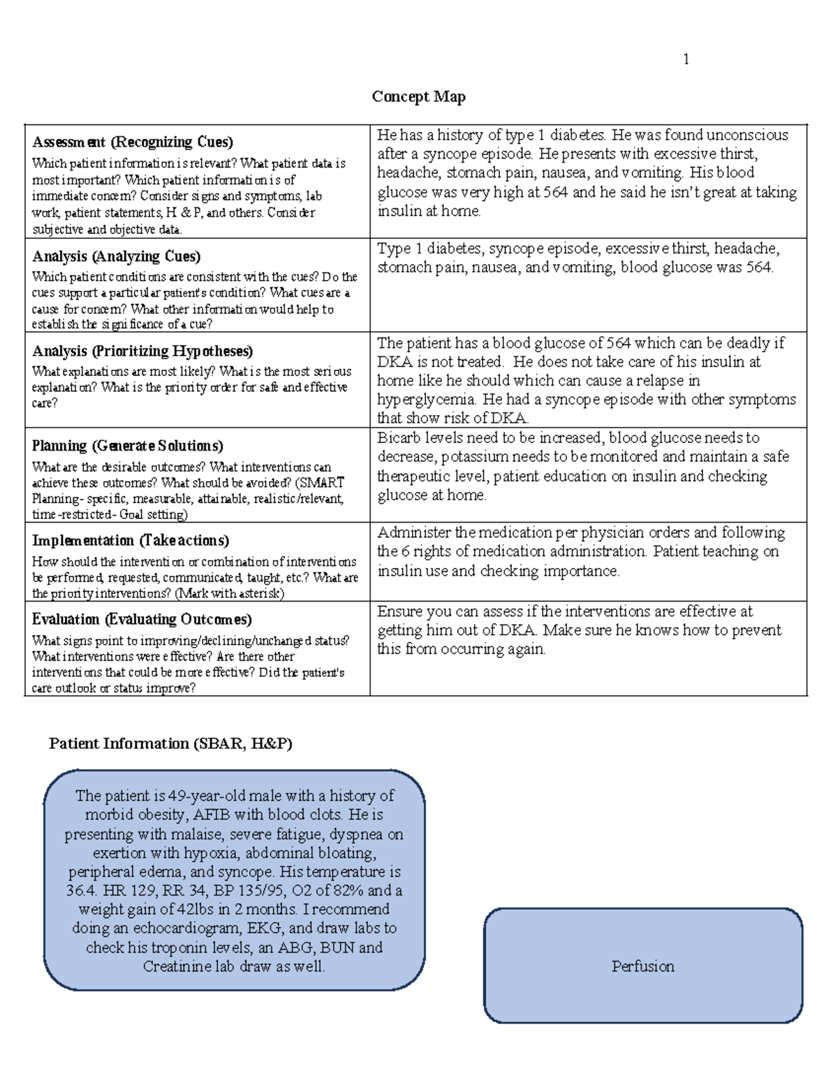 Concept Map Example - Concept Map Ass ess m e nt (R eco g ni z ing C ...