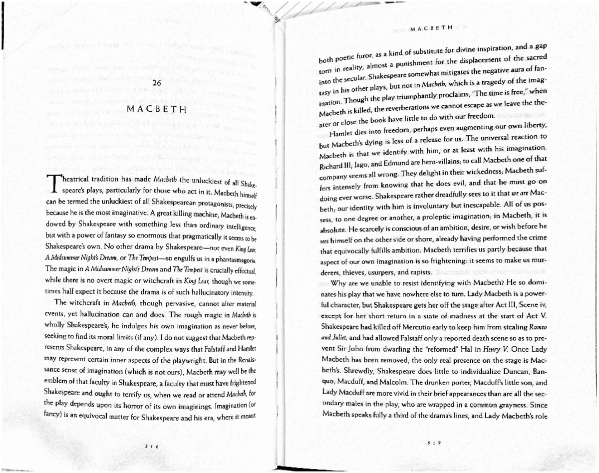 long live Mac beth - Studocu