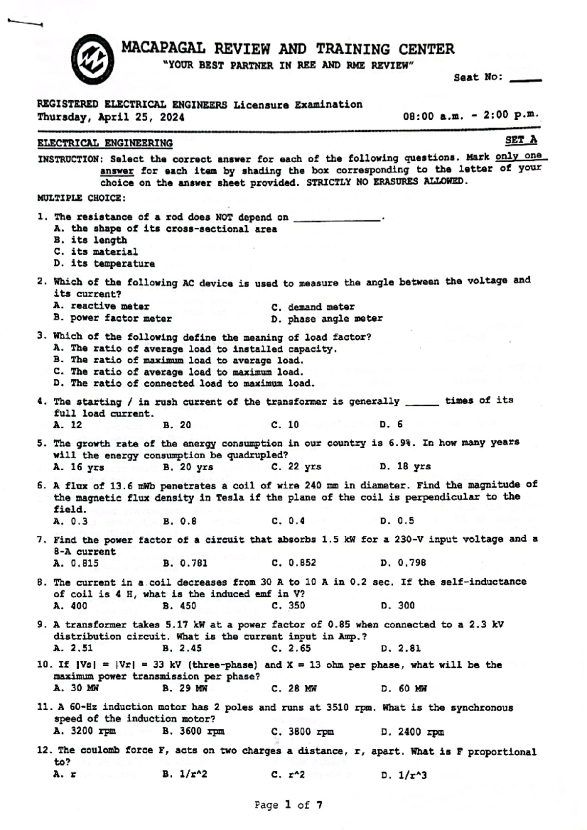 Inbound 8770808562330660649 - BS in Electrical Engineering - Studocu