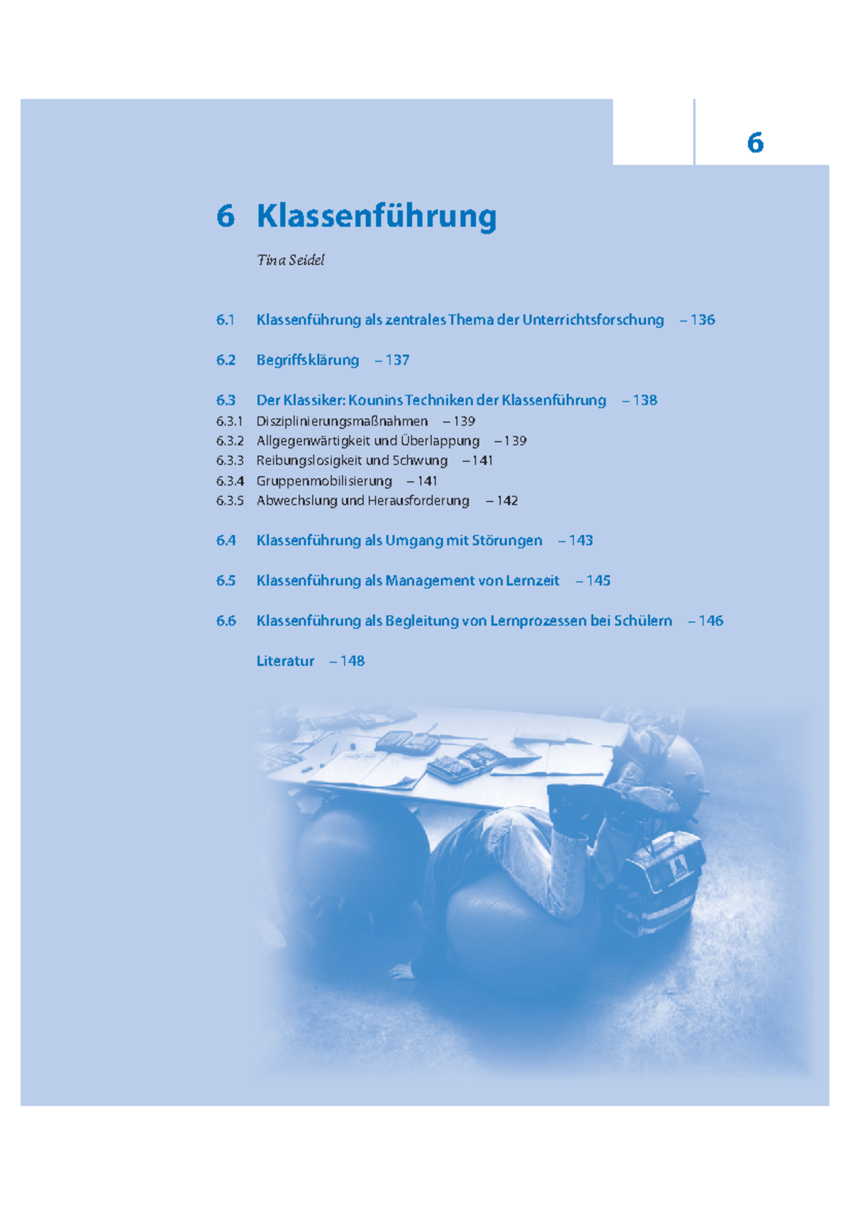 Seidel (2009) Klassenführung - 6 Klassenführung - 6 Klassenführung als ...