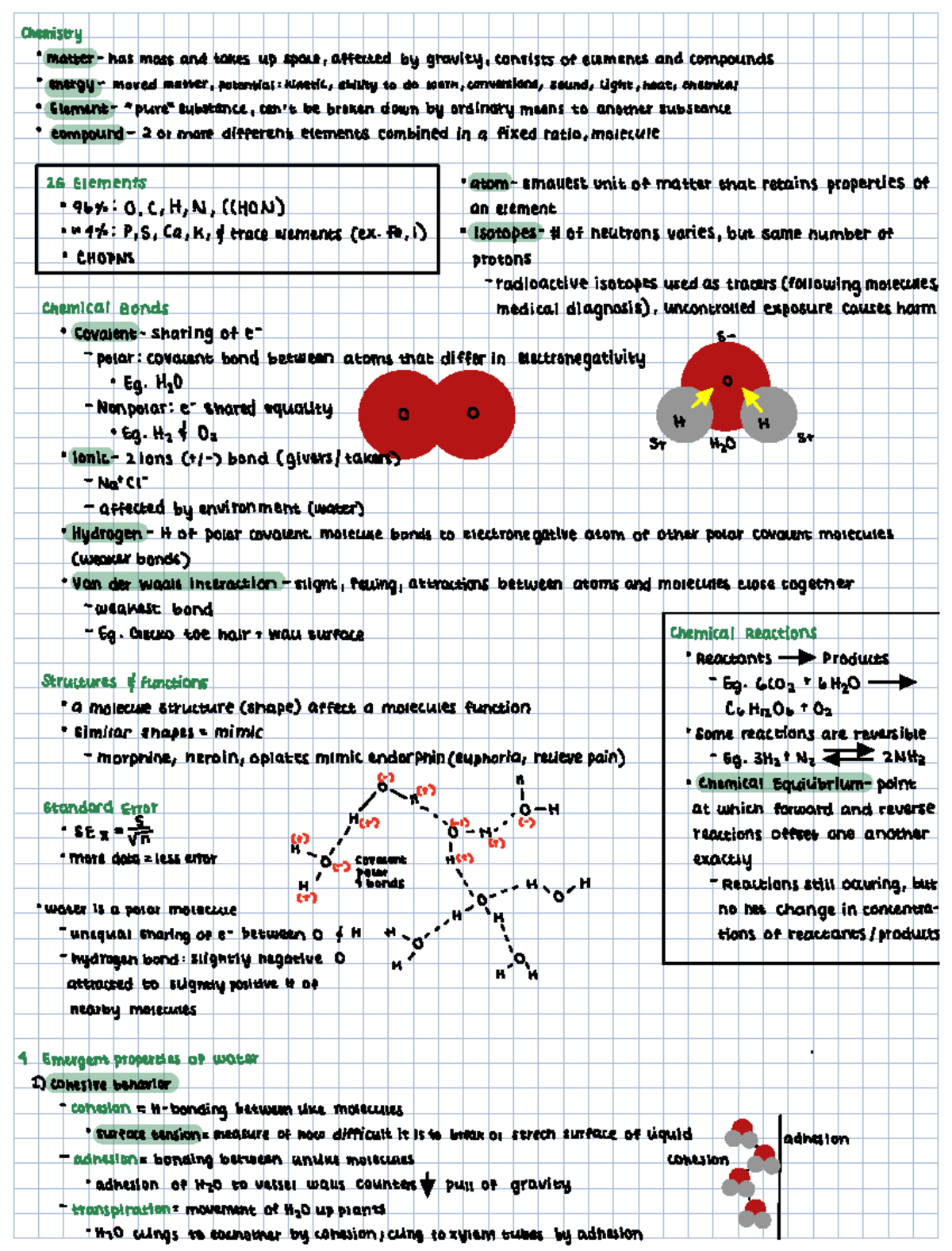 Unit 2 - ... - chemistry matter - Studocu