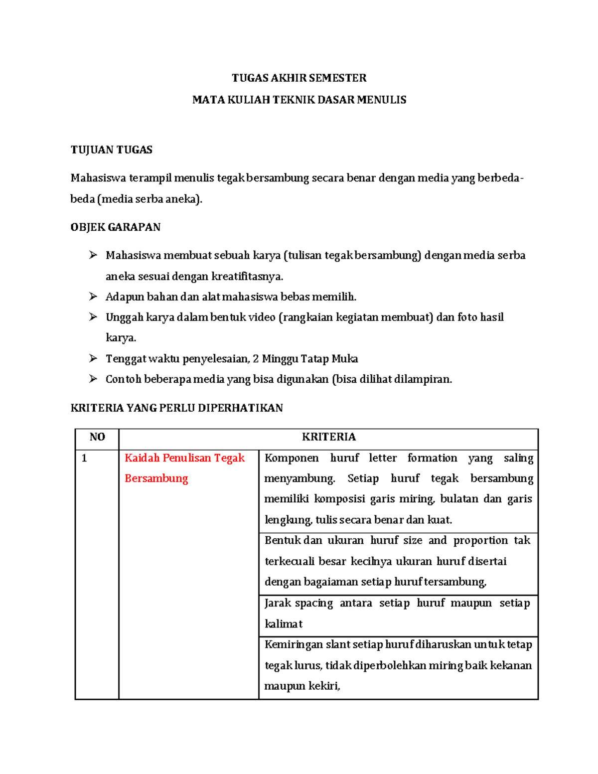 Tugas Akhir Semester TDM - TUGAS AKHIR SEMESTER MATA KULIAH TEKNIK ...